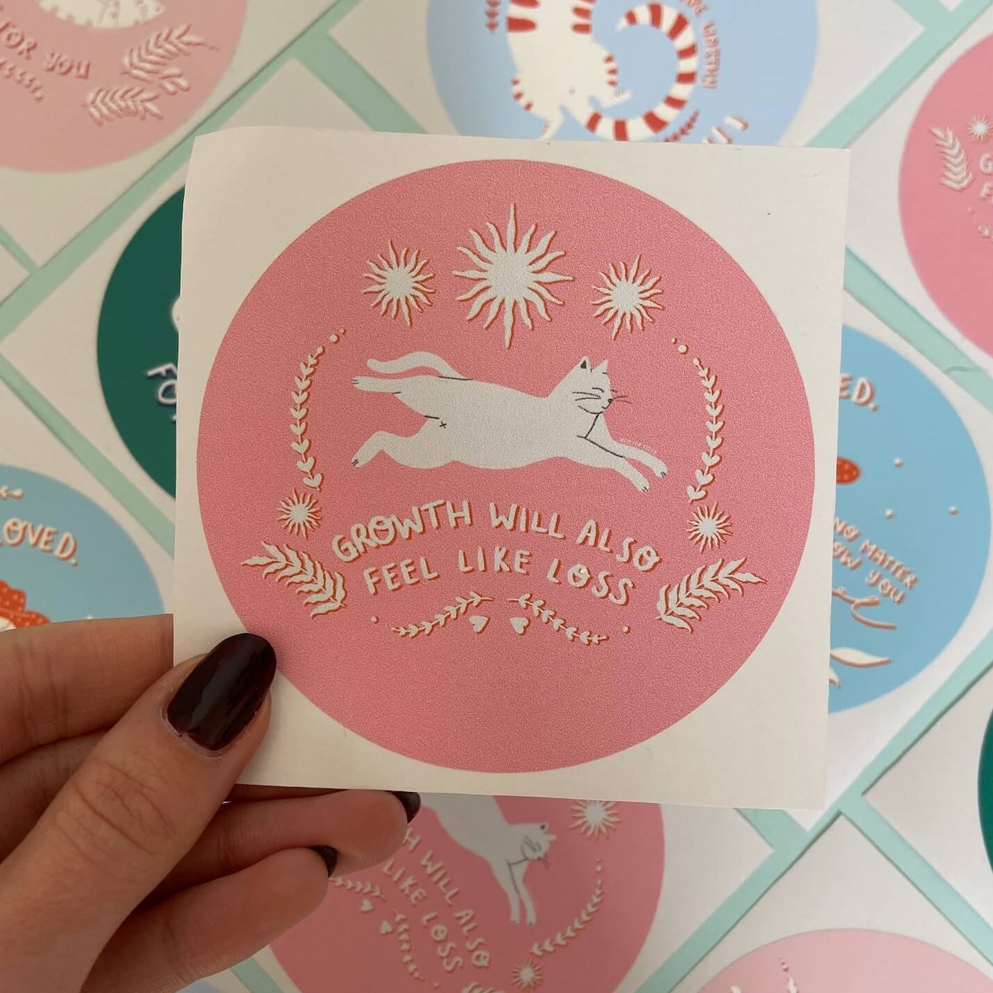 License disk sticker - Growth - by Atelier Titty – Bubblegumfringe