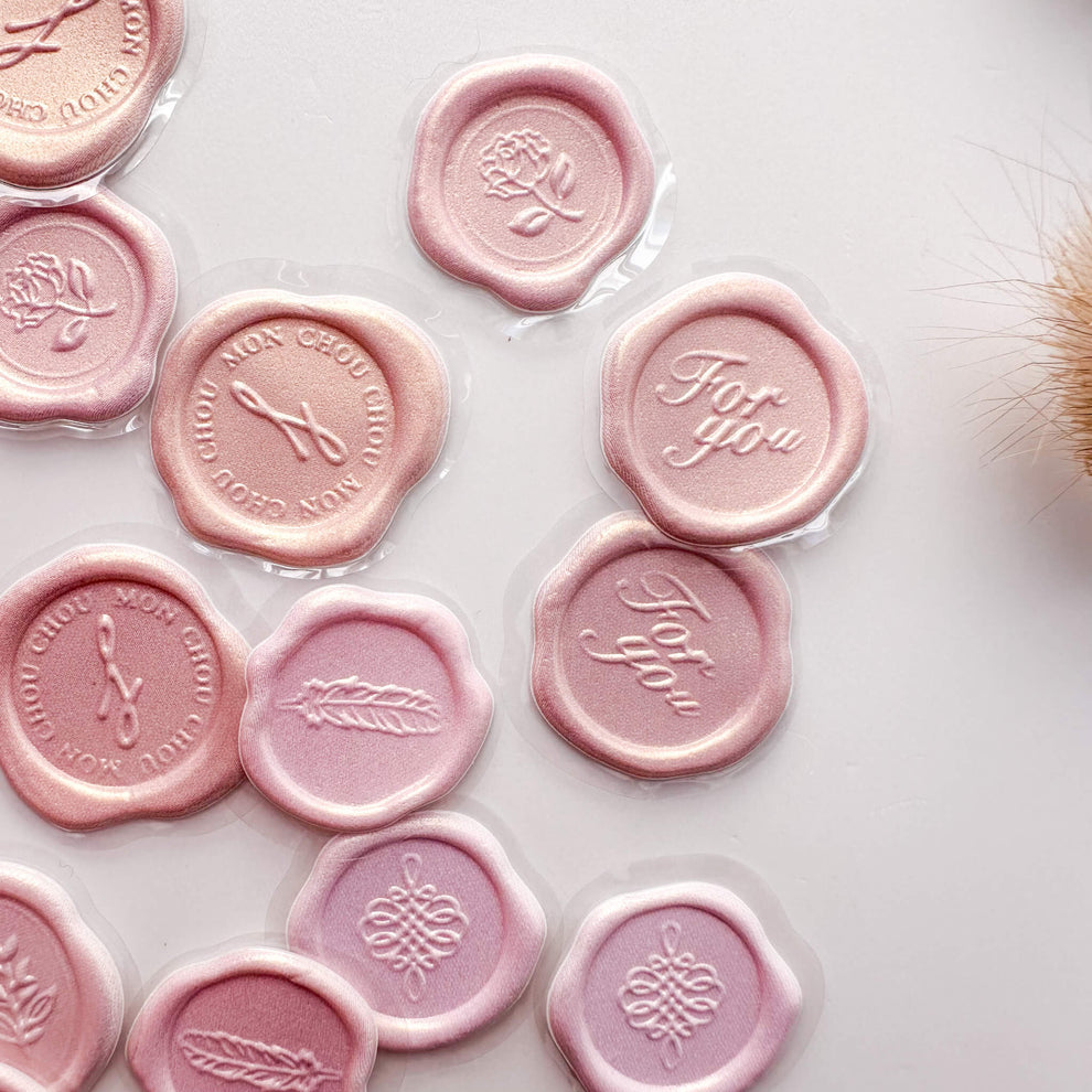 Wax seal stamp stickers - various colours – Bubblegumfringe