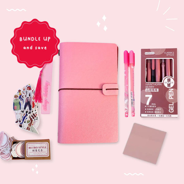 Pink Journaling bundle – Bubblegumfringe