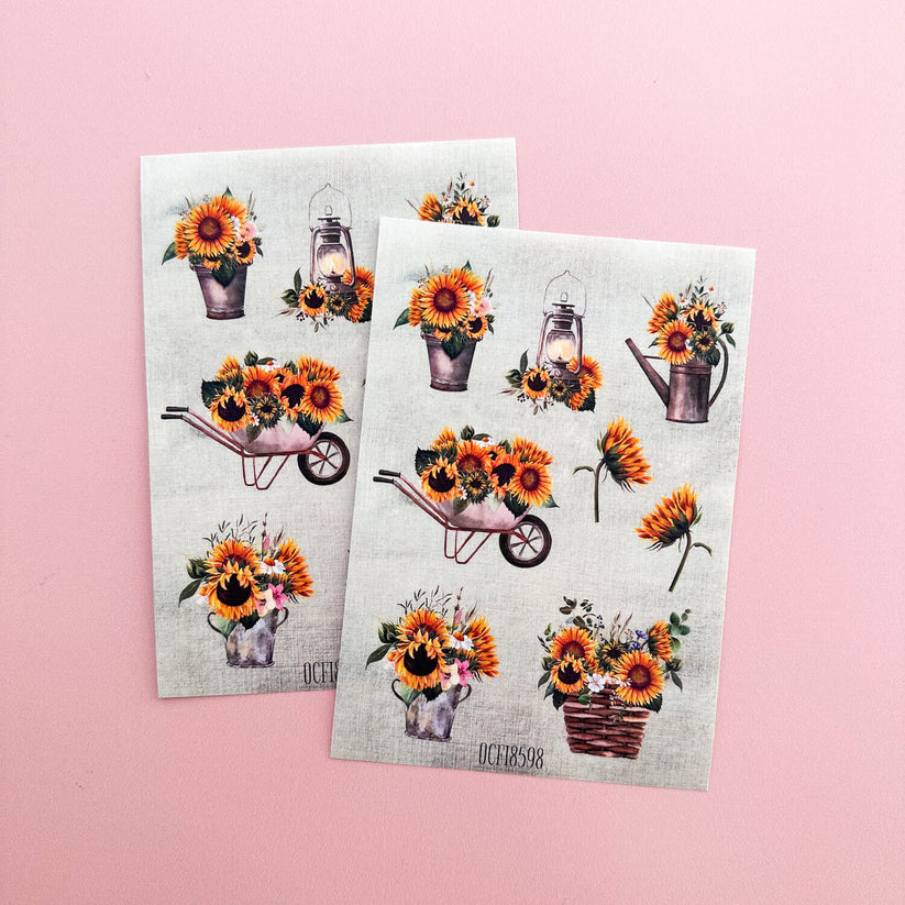 You are my sunshine II sticker sheet – Bubblegumfringe